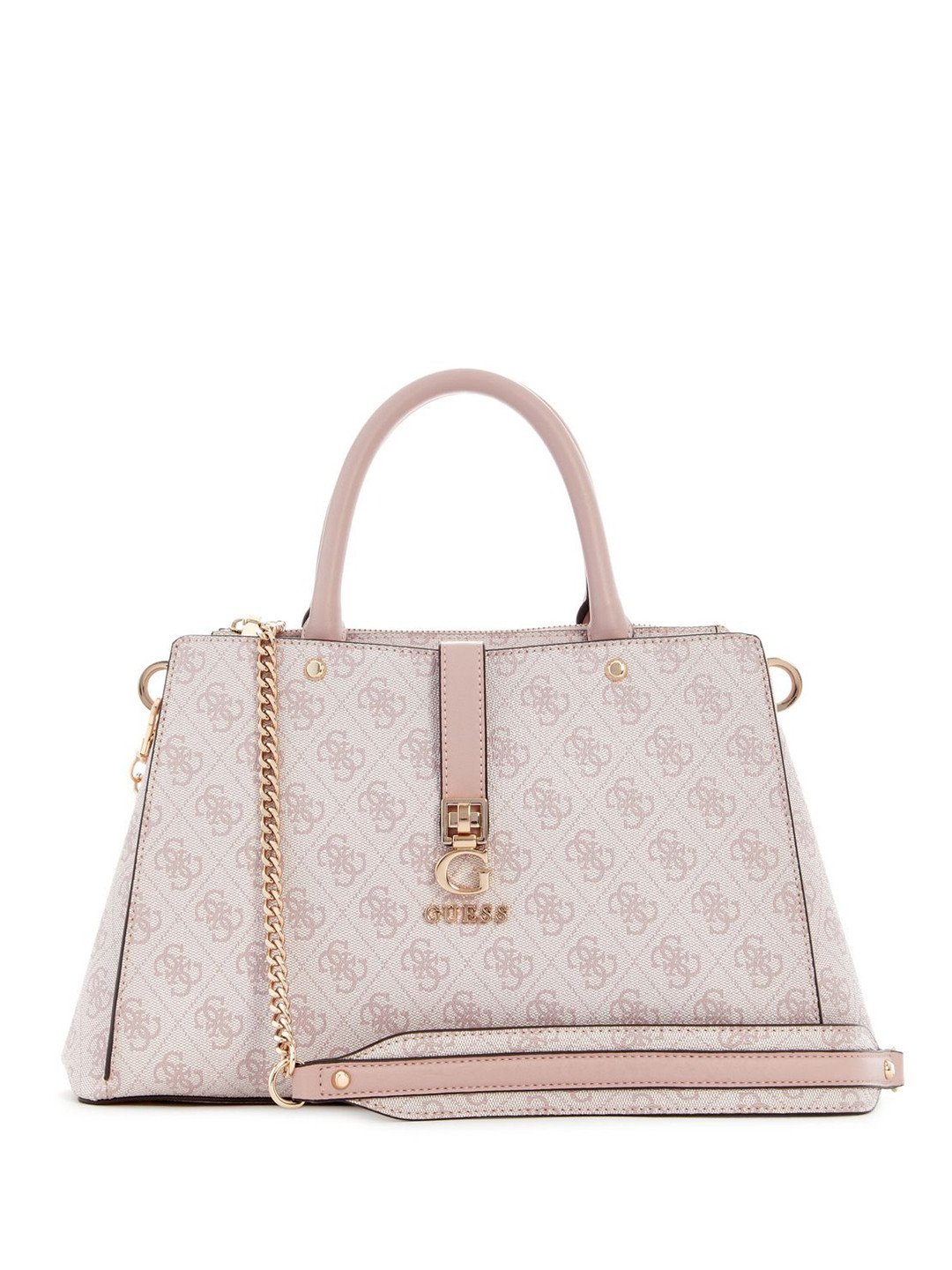 Buy GUESS Printed PU Bucket Satchel - Handbags for Women 33417482 | Myntra