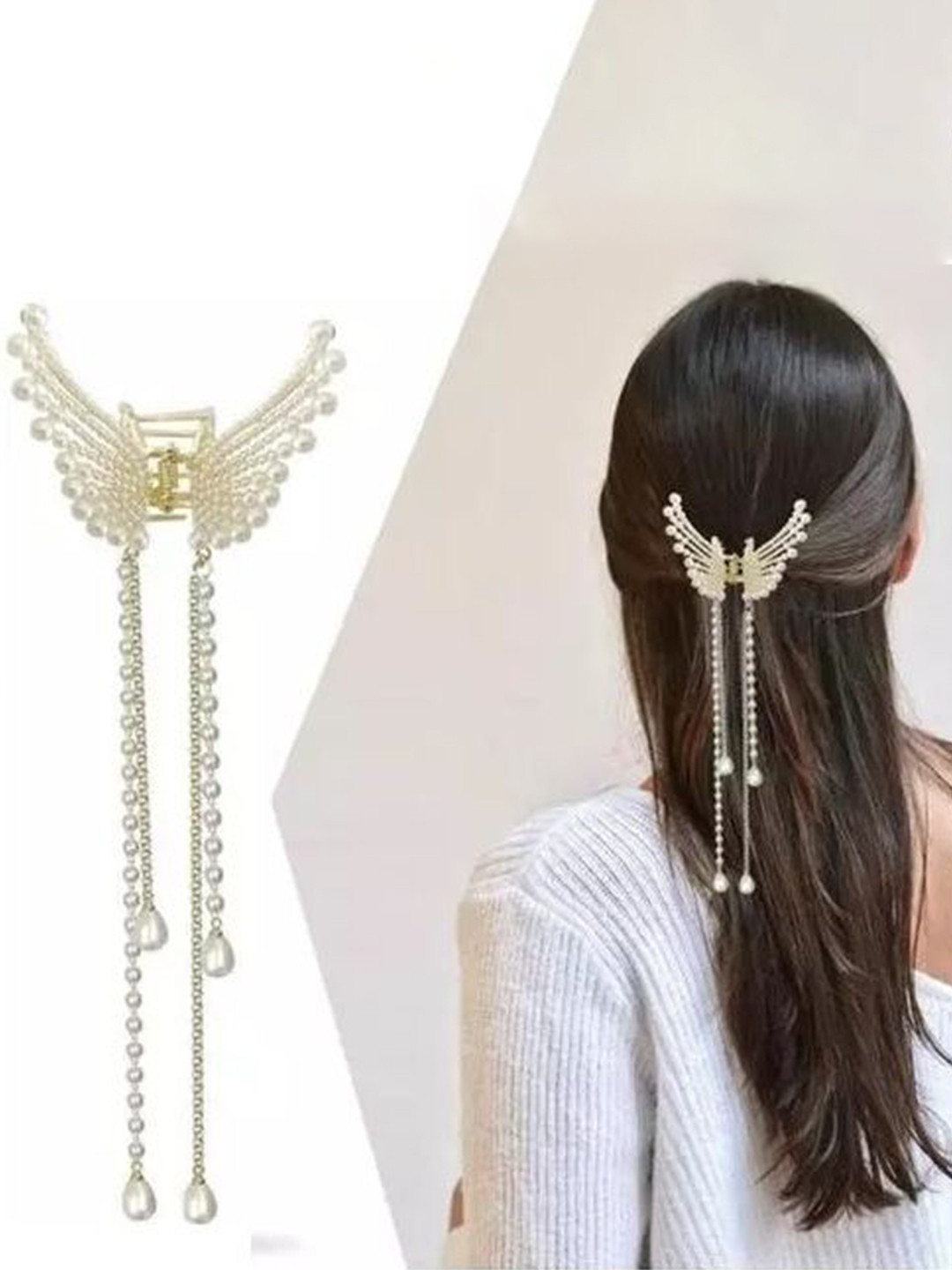 Buy SZN Women Embellished Claw Clip - Hair Accessory for Women 33416889 ...