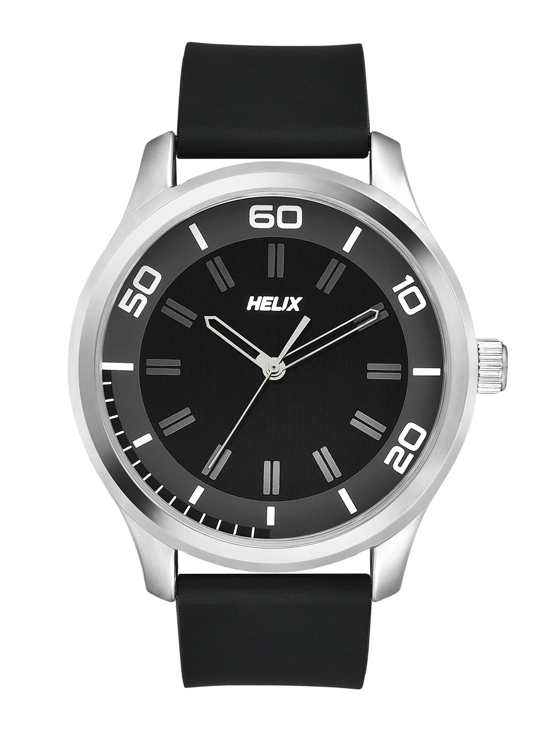 Buy Helix Men Brass Dial & Straps Reset Time Analogue Watch TW043HG21 - Watches for Men 33431863 ...