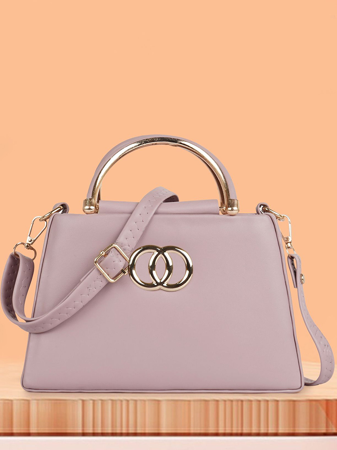 Buy LADY QUINTON PU Structured Handheld Bag - Handbags for Women ...