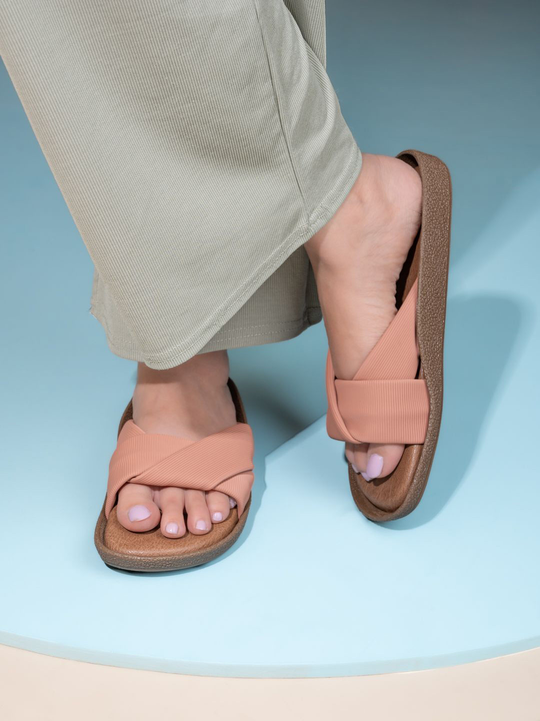 Buy Mast & Harbour Women Comfort Sandals - Flats for Women 33578408 ...