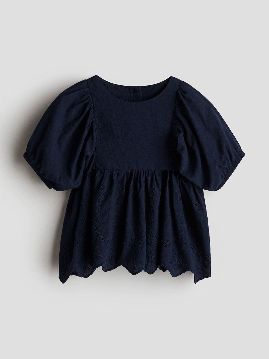 Buy H&M Girls Broderie Anglaise Blouse - Tops for Girls 33610969 | Myntra