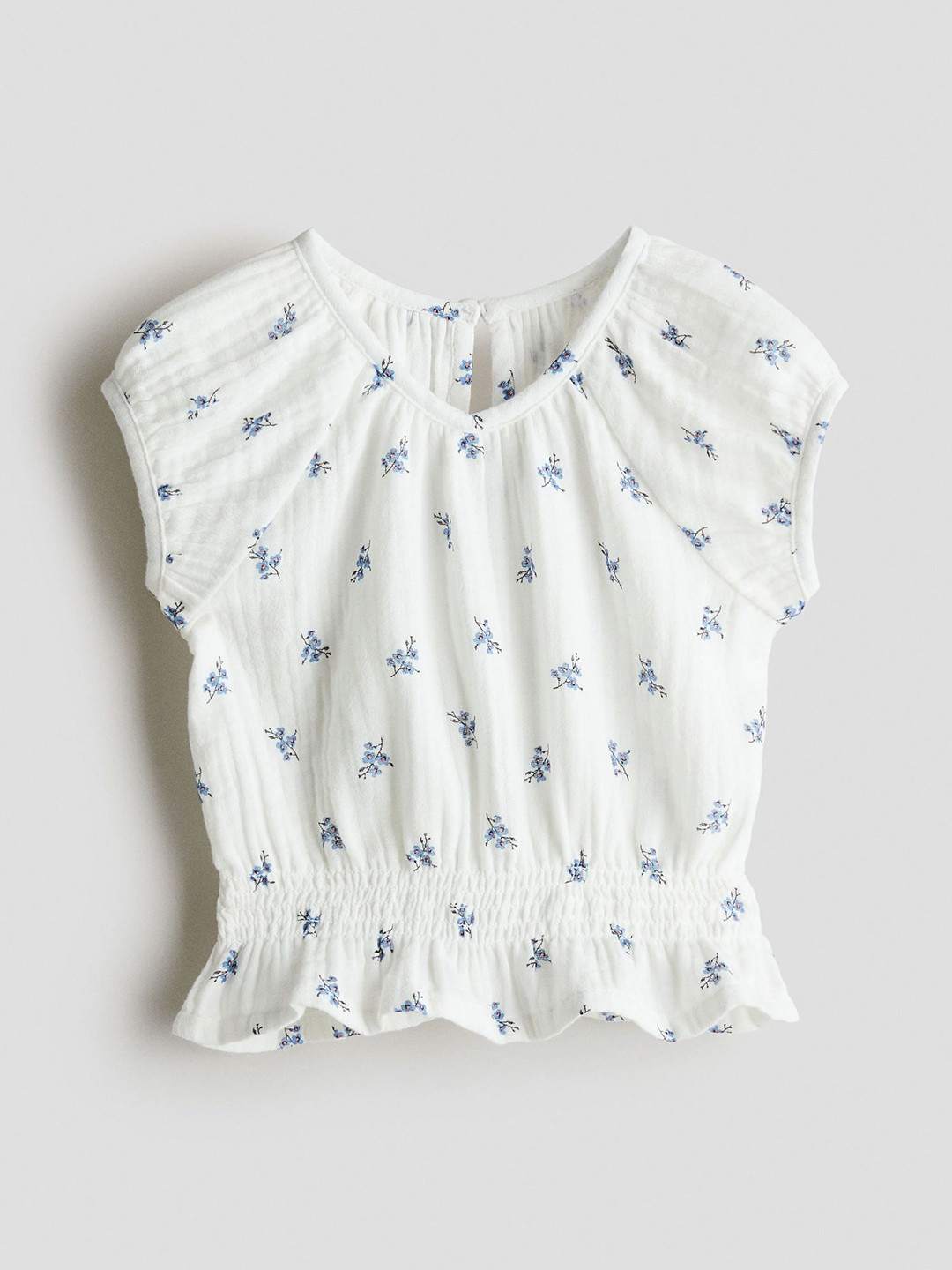Buy H&M Cotton Muslin Top - Tops for Girls 33638158 | Myntra
