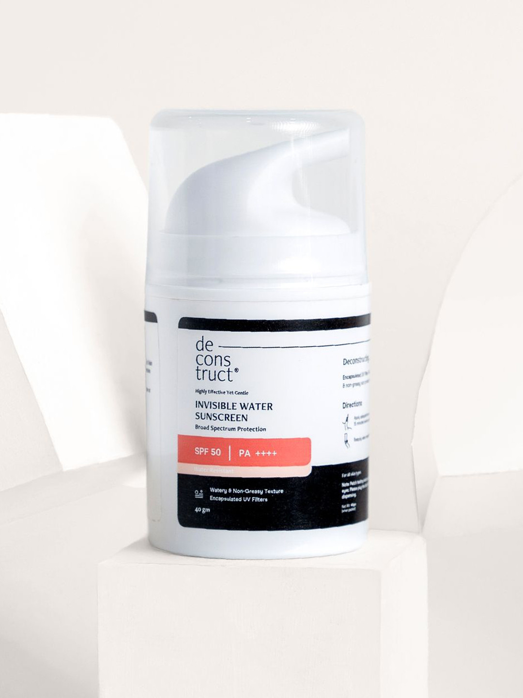 Buy Deconstruct Invisible Water Cooling & Long Lasting Sunscreen SPF 50 ...