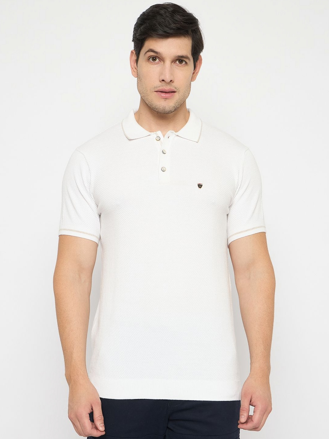 Buy Duke Polo Collar Slim Fit Cotton T Shirt - Tshirts for Men 33651304 ...