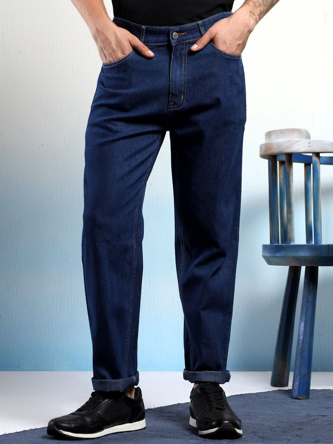 Buy Kotty Men Straight Fit Low Rise Stretchable Jeans - Jeans for Men ...