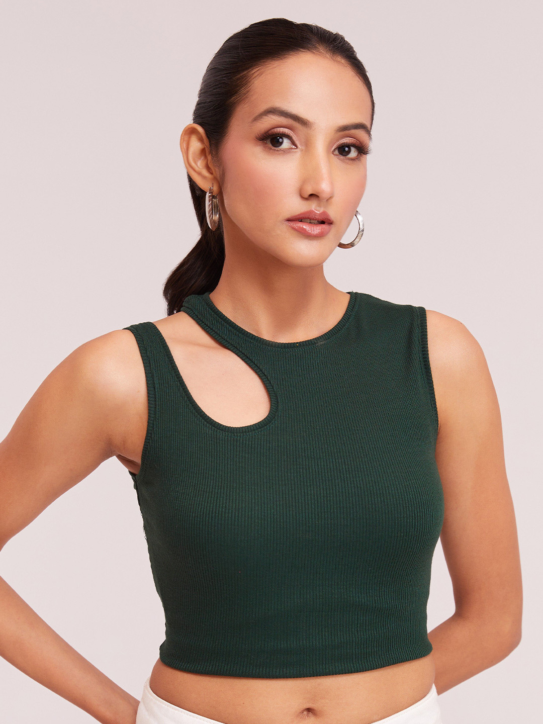 Buy The Cloth Crow Tank Crop Top - Tops for Women 33669136 | Myntra