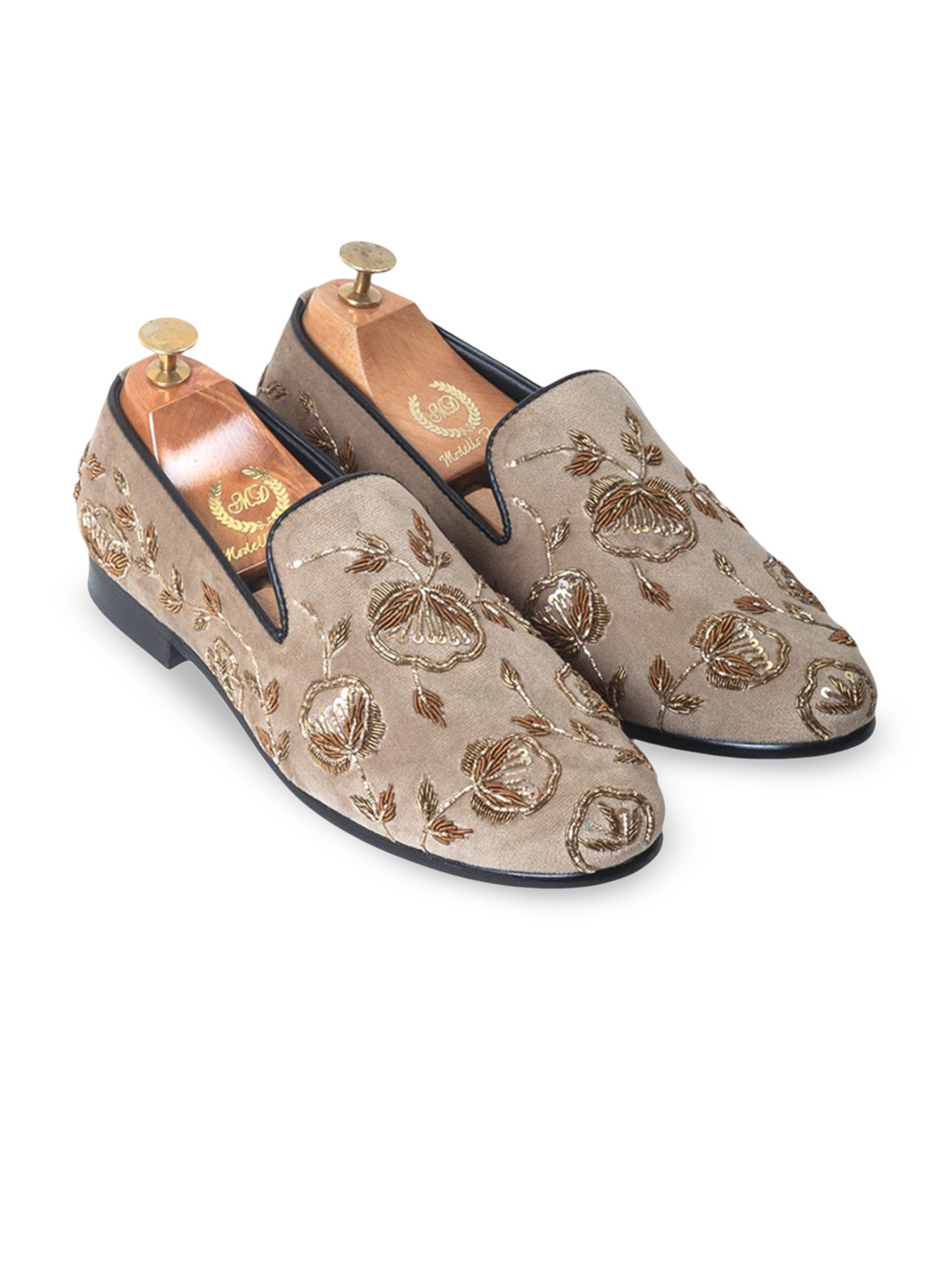 Buy MODELLO DOMANI Men Printed Velvet Fashion - Casual Shoes for Men ...