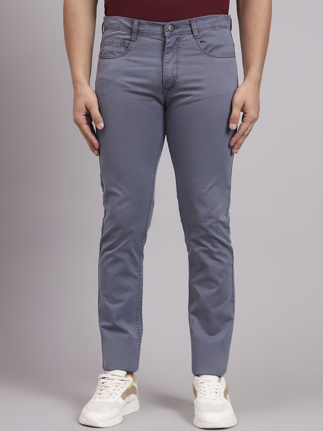 Buy R.Code By The Roadster Life Co. Men Urban Slim Slim Fit Mid Rise ...