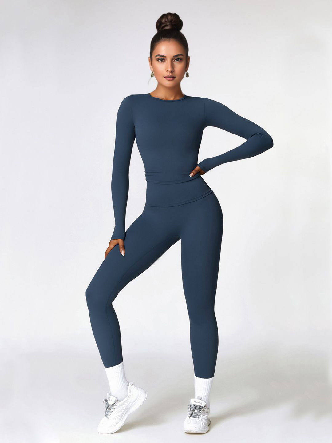 Buy StyleCast Women Long Sleeves Skinny Fit Top - Tops for Women ...
