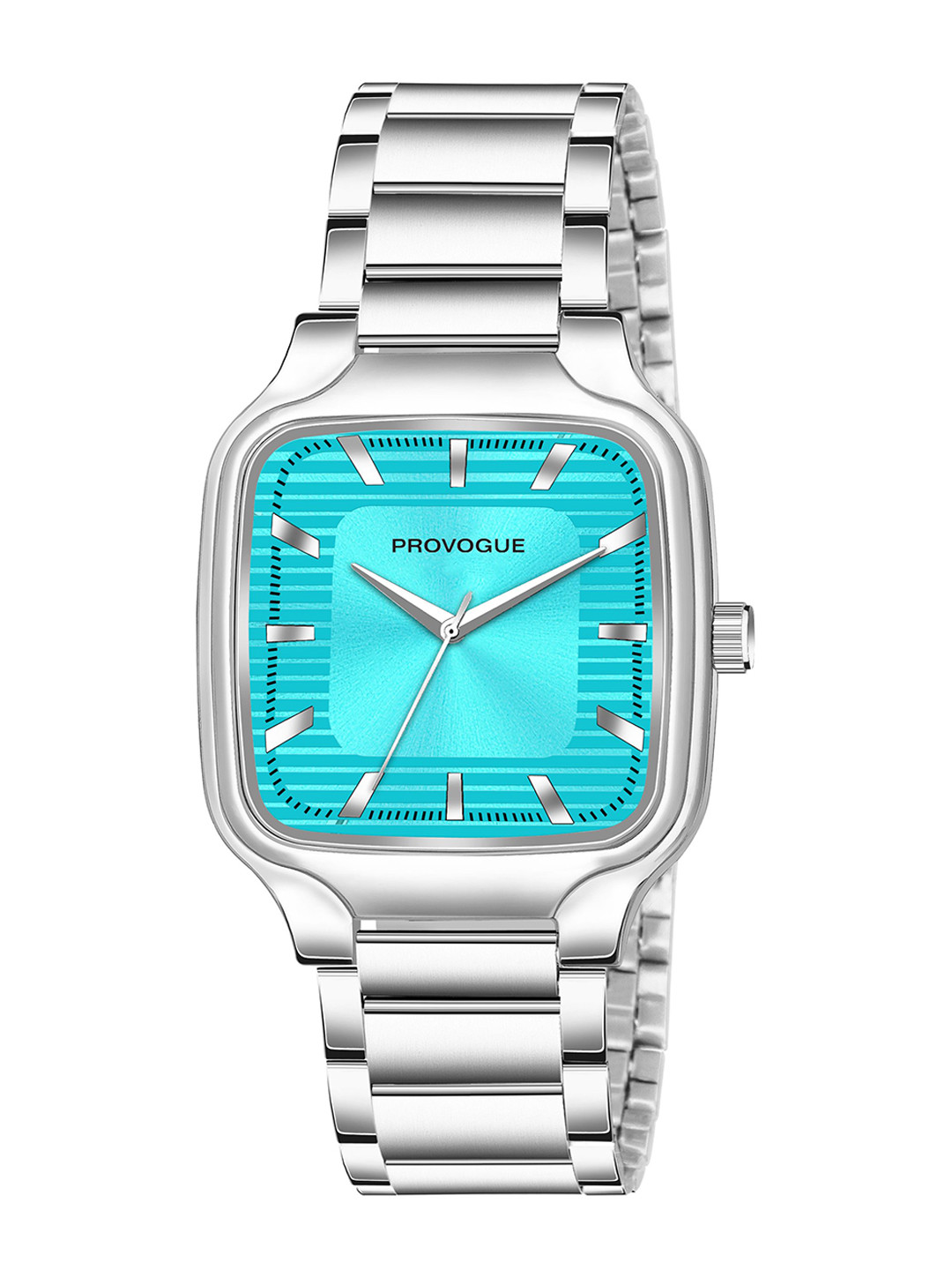 Buy Provogue Men Brass Patterned Dial & Stainless Steel Wrap Around ...