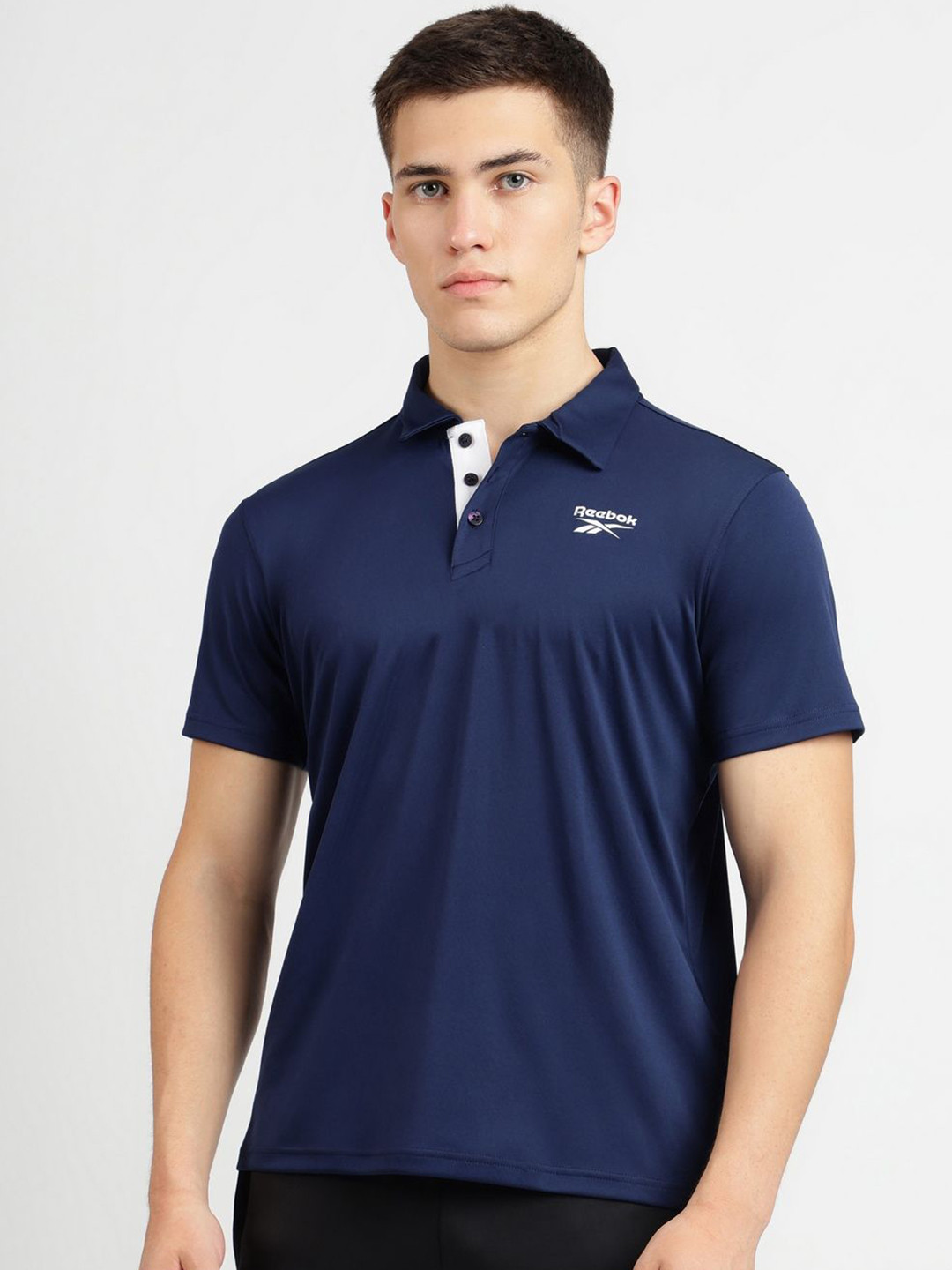 Buy Reebok Polo Collar Neck T Shirt - Tshirts for Men 33704099 | Myntra