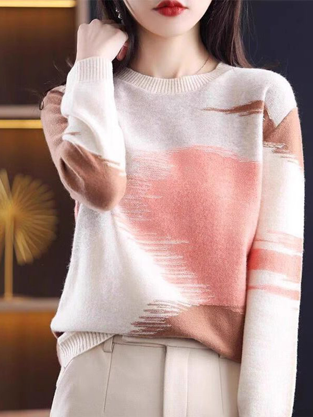 Buy StyleCast Women Abstract Printed Long Sleeves Top - Tops for Women ...