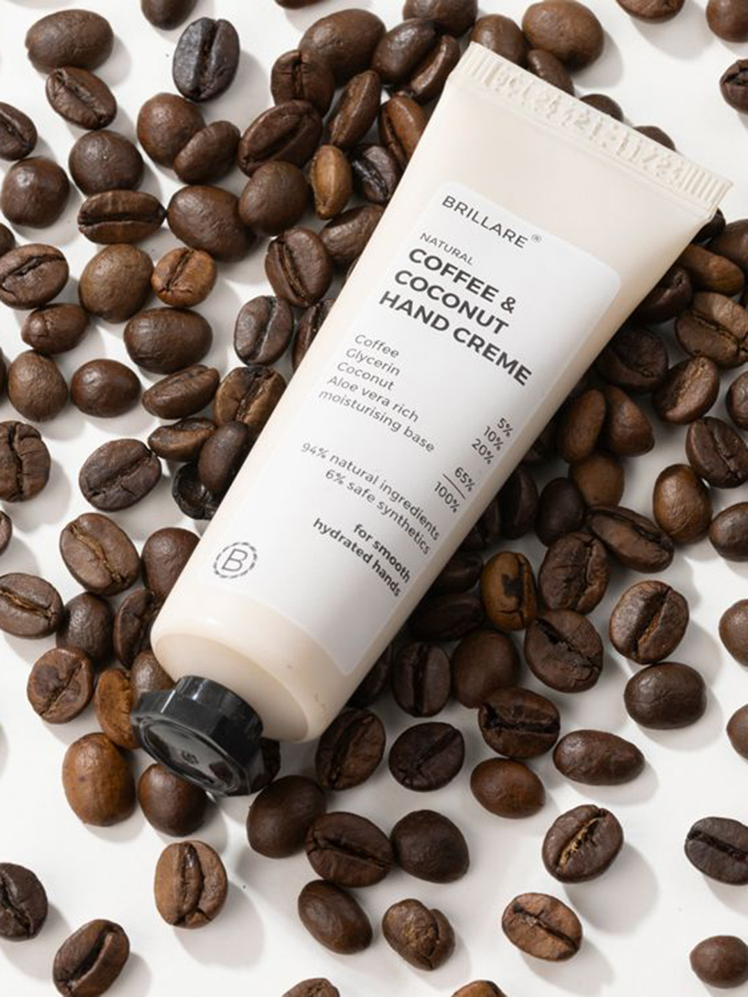 Buy BRILLARE Natural Coffee & Coconut Hand Creme 30g - Hand Cream for ...