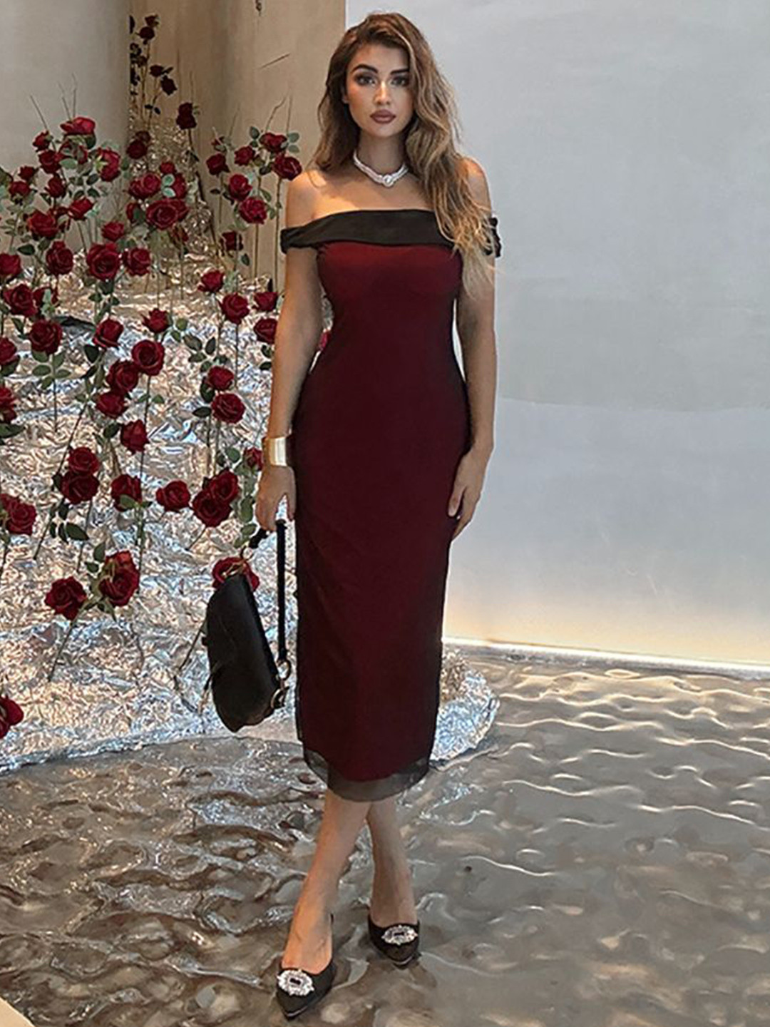 Buy StyleCast X Revolte Bodycon Midi Dress - Dresses for Women 30762401 ...