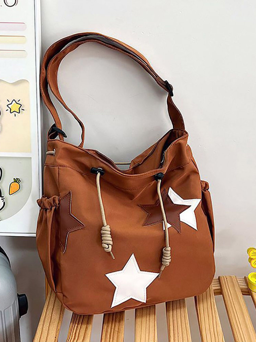 Buy StyleCast X Revolte Printed Shopper Handheld Bag - Handbags for ...