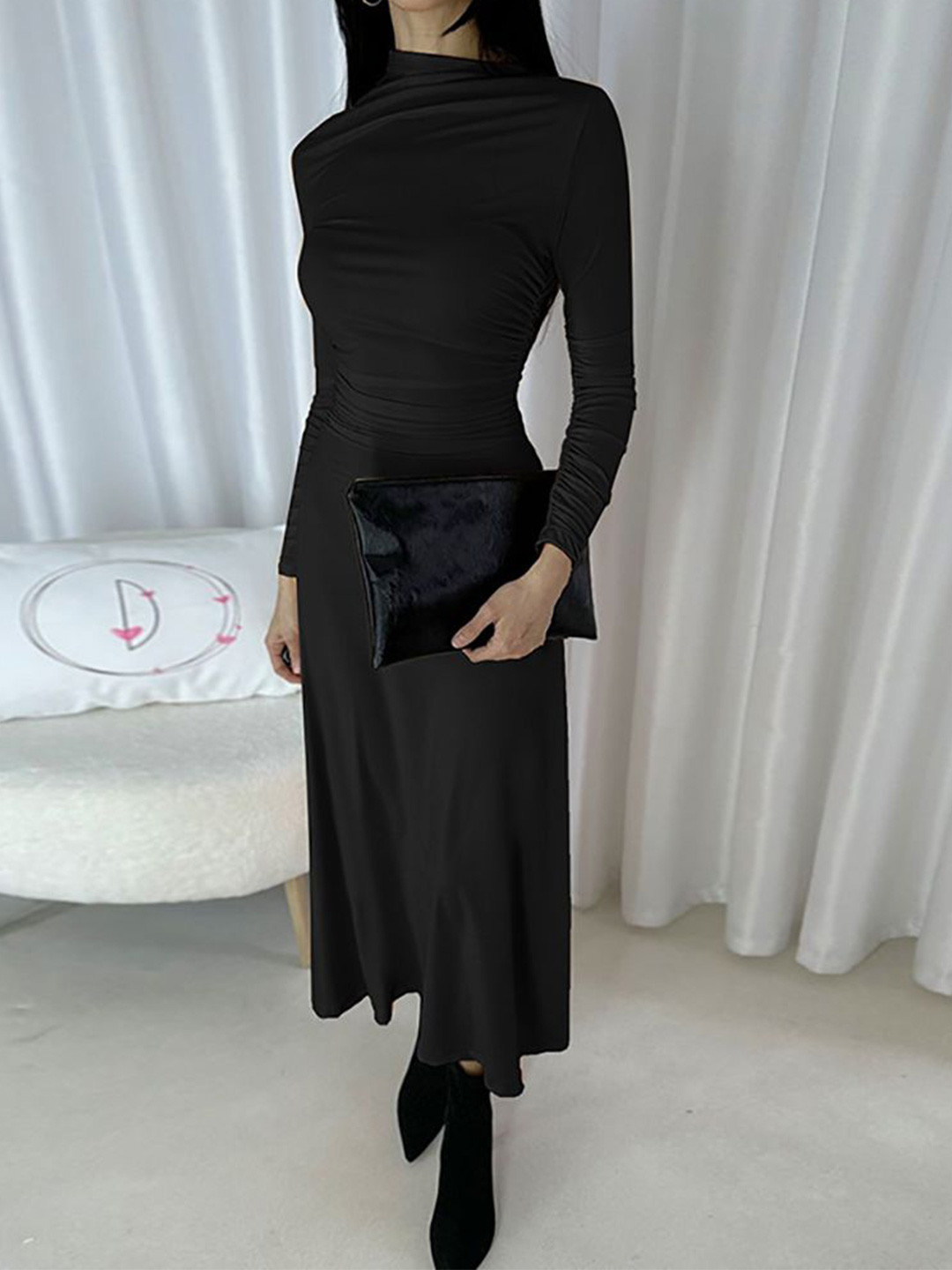 Buy StyleCast X Revolte Solid Maxi Dress - Dresses for Women 32028343 ...