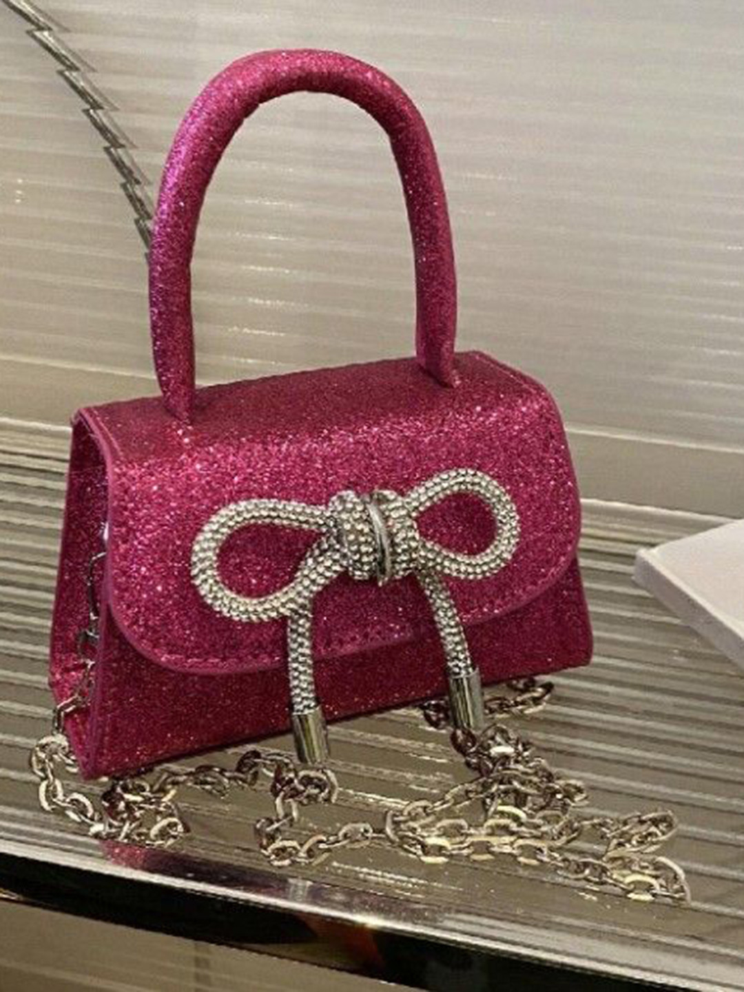 Buy StyleCast Textured Bucket Handheld Bag With Bow Detail - Handbags ...