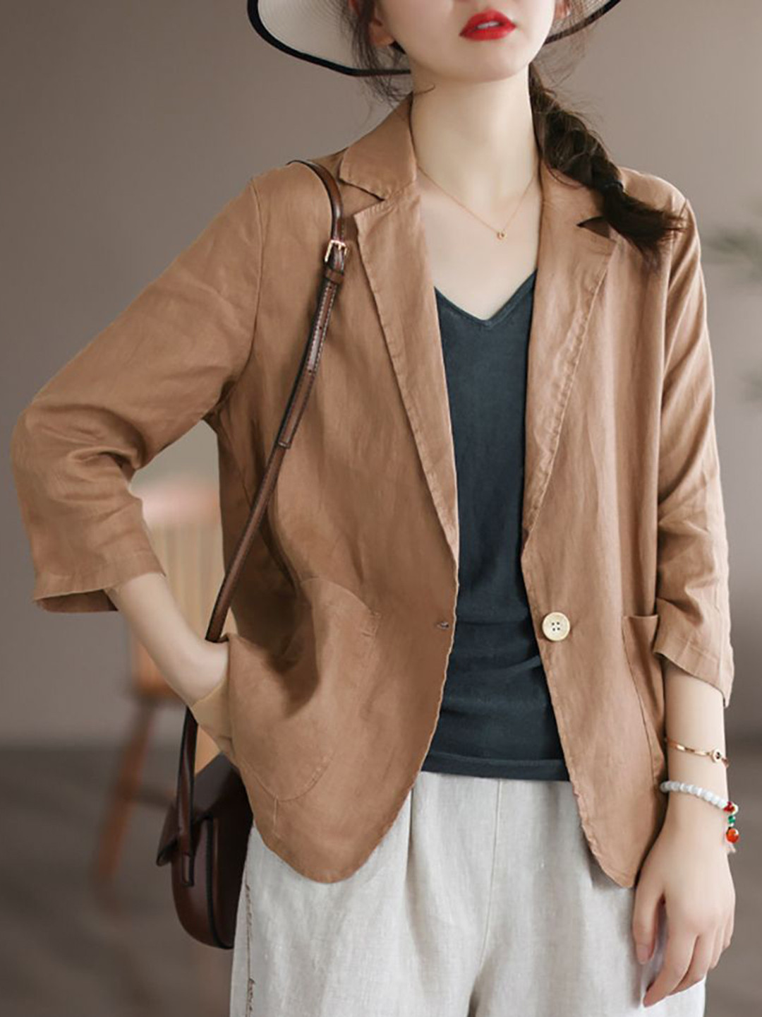 Buy StyleCast X Revolte Women Spread Collar Outdoor Tailored Jacket ...