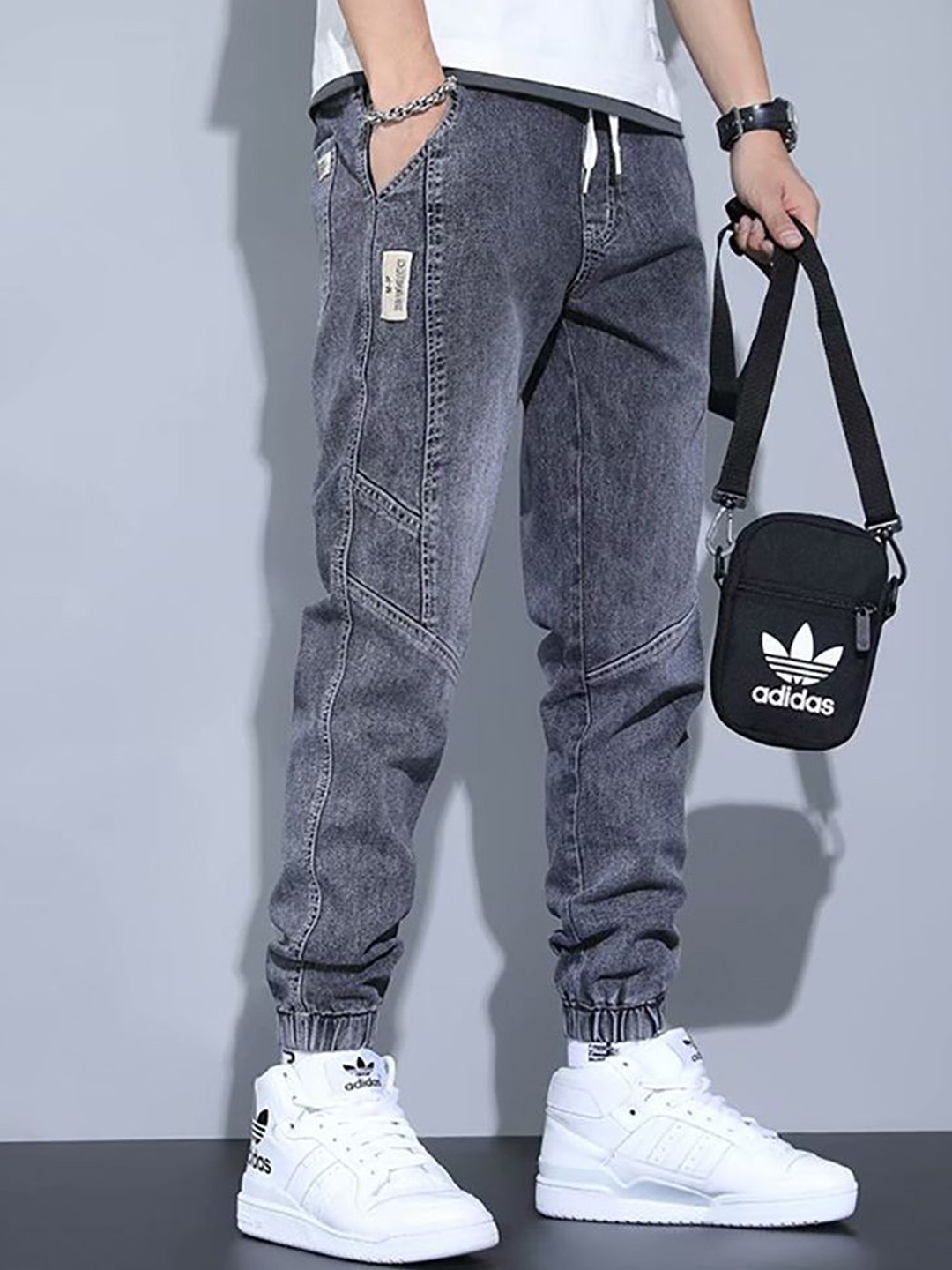 Buy StyleCast X Revolte Men Relaxed Fit Light Fade Mid Rise Jeans ...