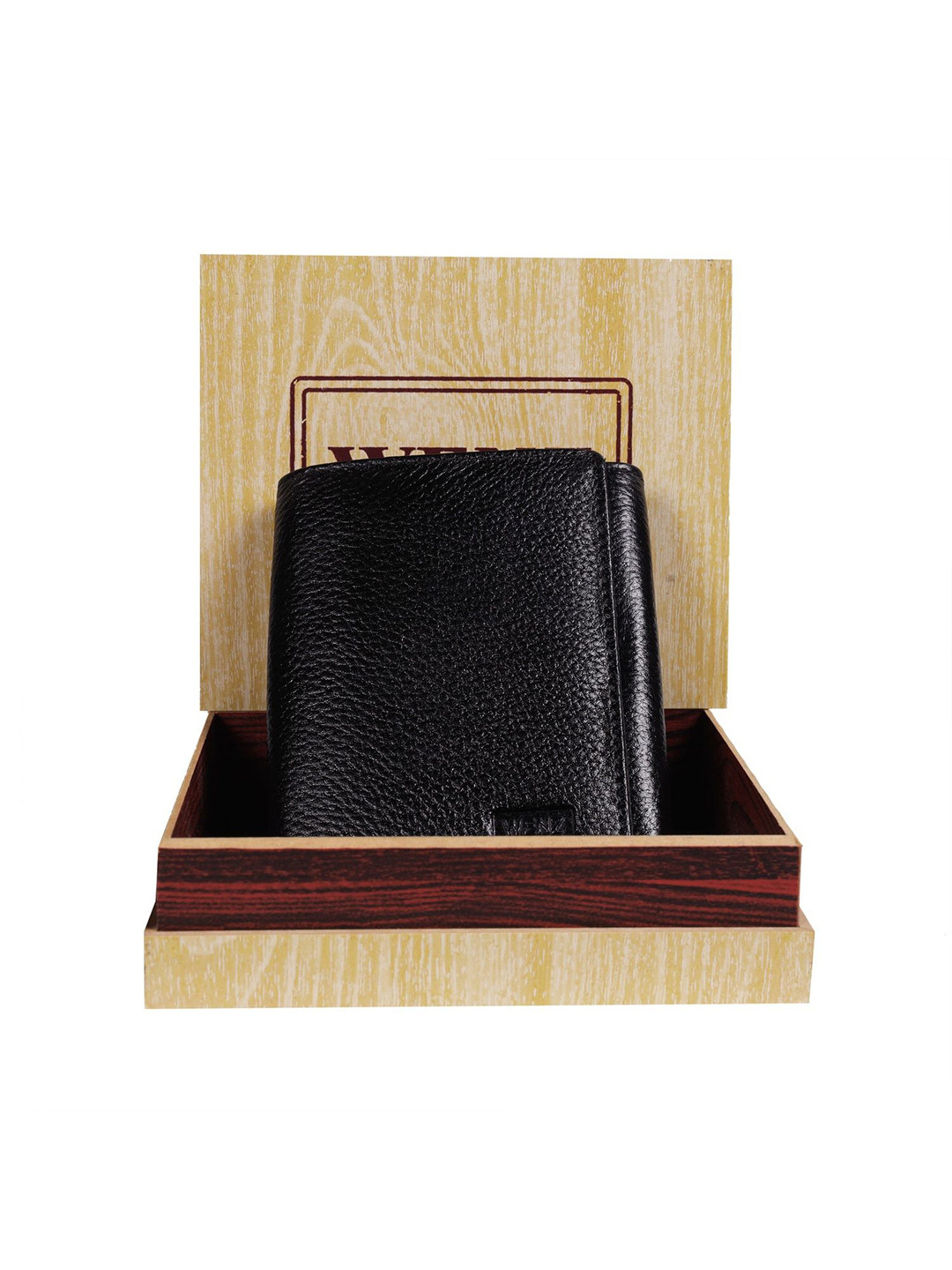 Buy Wenz Men Textured Leather Three Fold Wallet - Wallets for Men ...