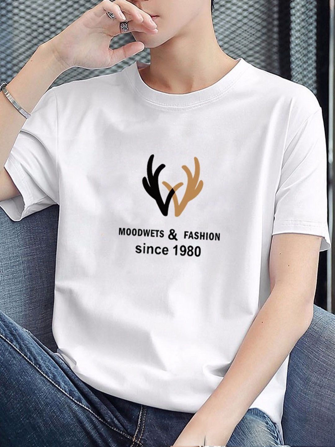 Buy StyleCast Men Cotton Typography Striped Pockets T Shirt - Tshirts ...