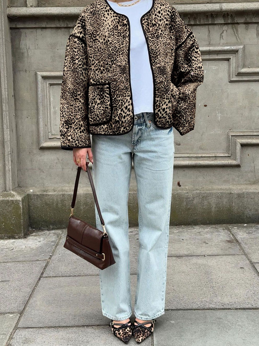 Buy StyleCast Women Open Front Jacket With Embroidered - Jackets for ...