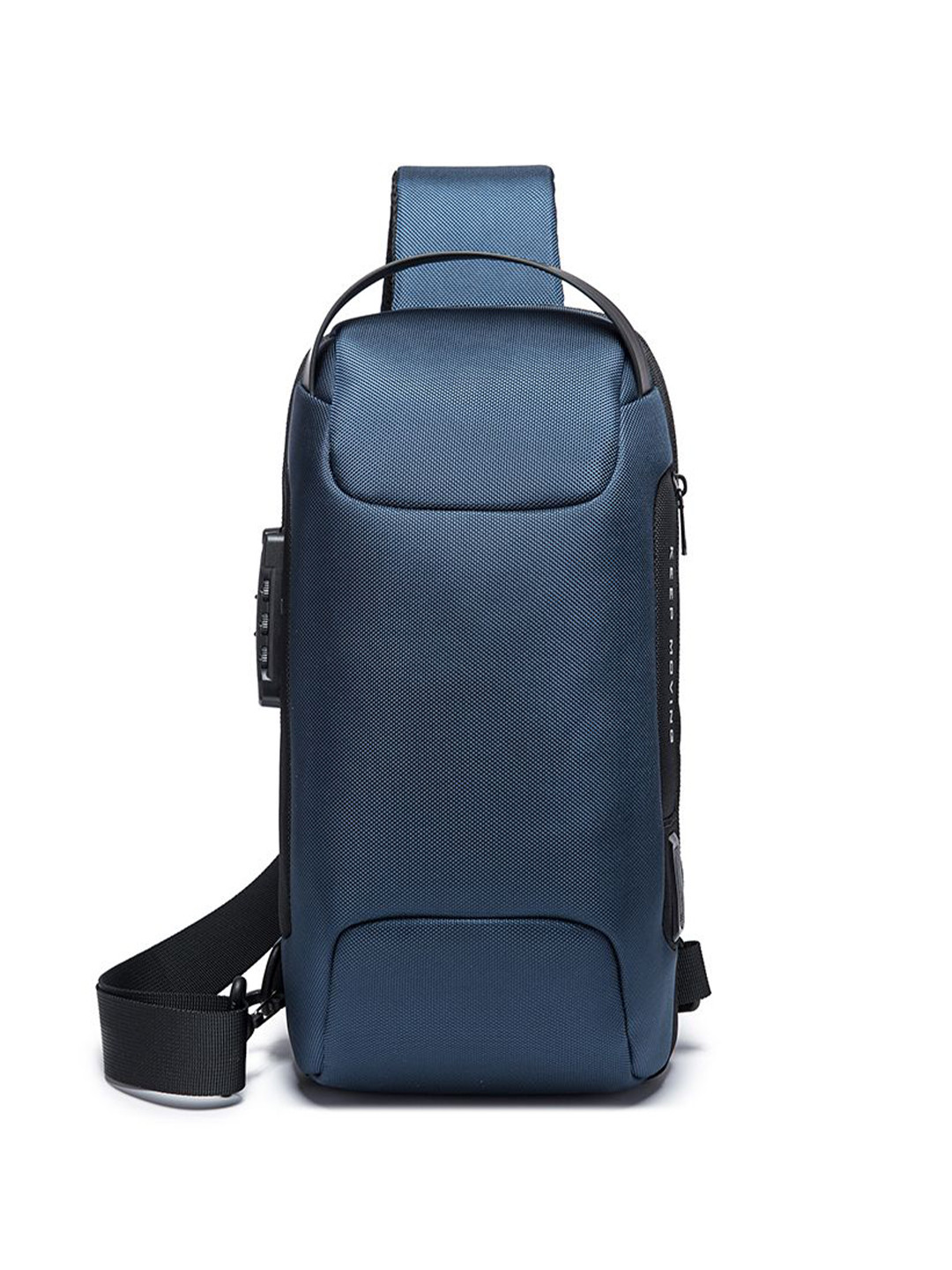 Buy Red Lemon Blue Multifunctional Waterproof Anti Thief Sling Bag With ...