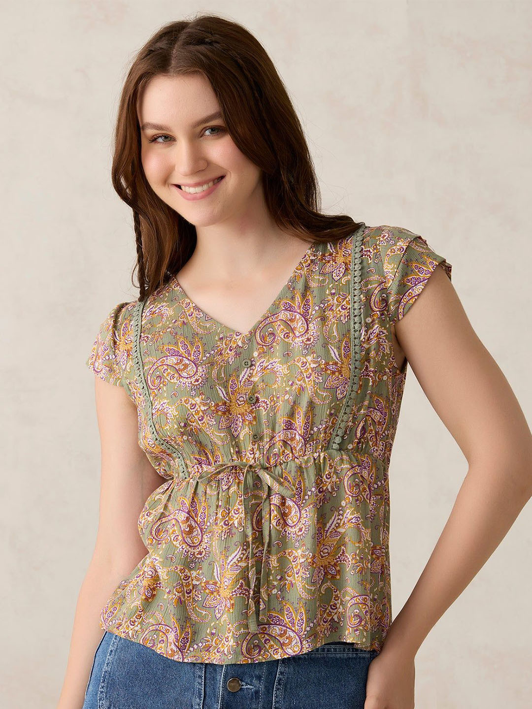 Buy Outzidr Women Printed Top - Tops for Women 33777499 | Myntra