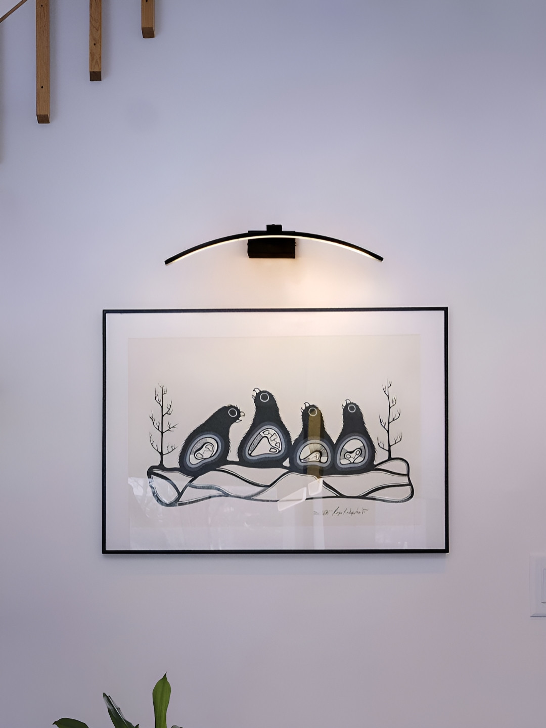 Buy Fos Lighting Black Aluminium Wall Lamp - Wall Lamps for Unisex ...