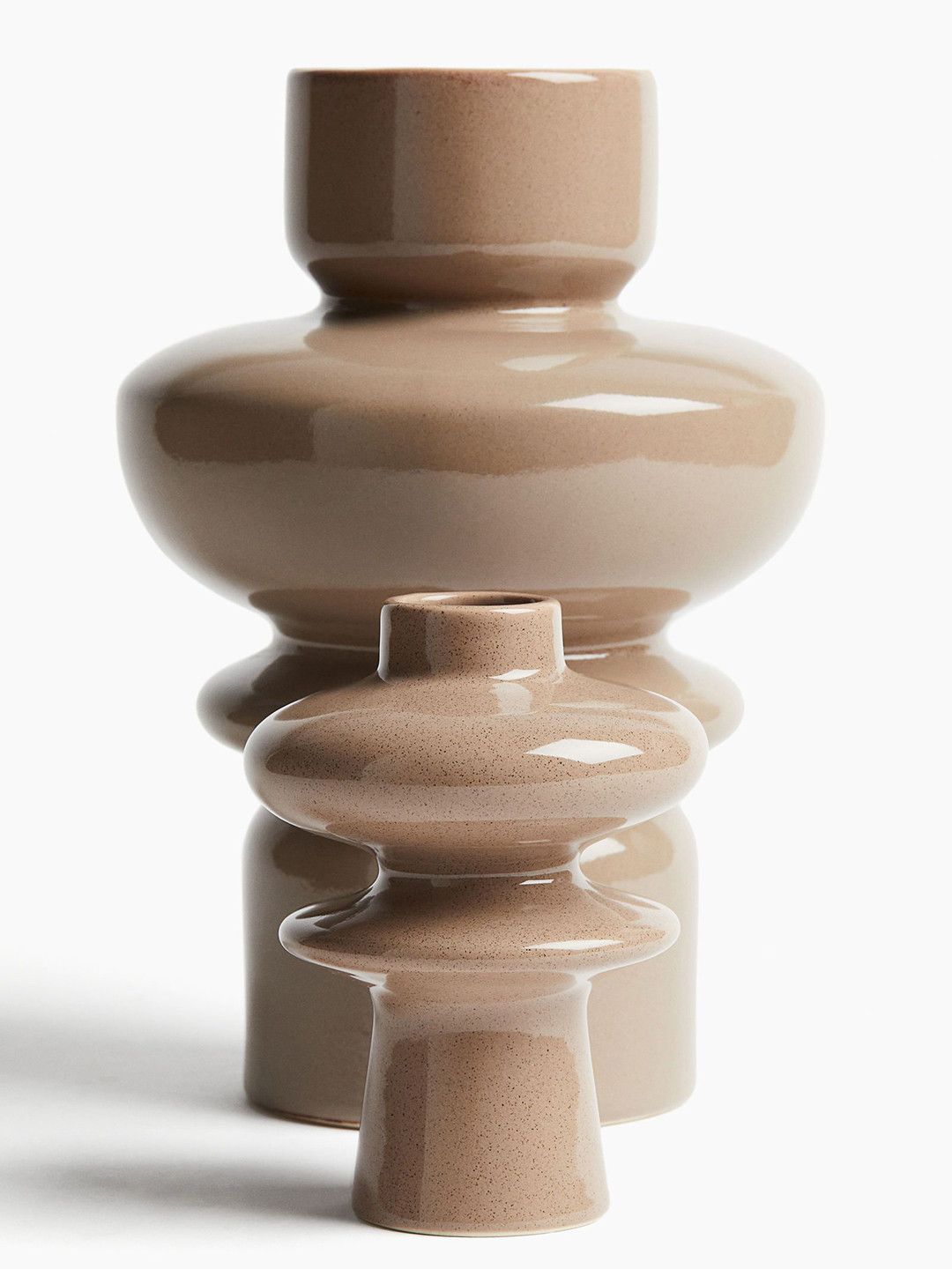 Buy H&M Extra Small Tiered Stoneware Vase - Vases for Unisex 33804879 ...