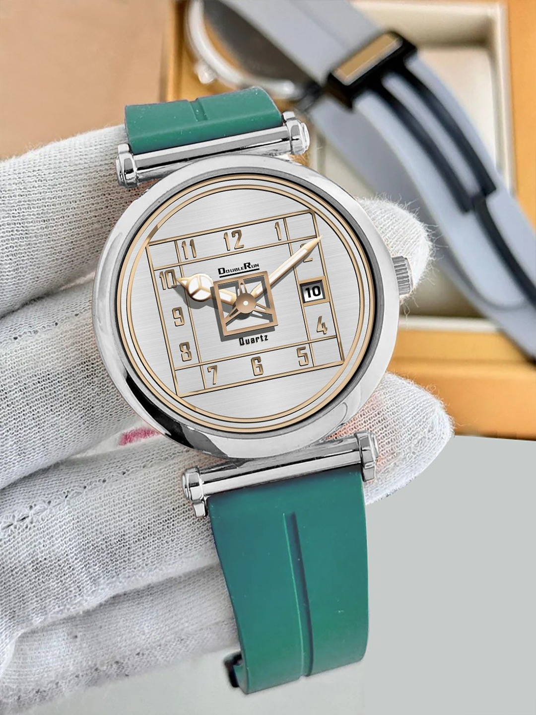 Buy DOUBLERUN Unisex Dial & Straps Analogue Multi Function Watch ...