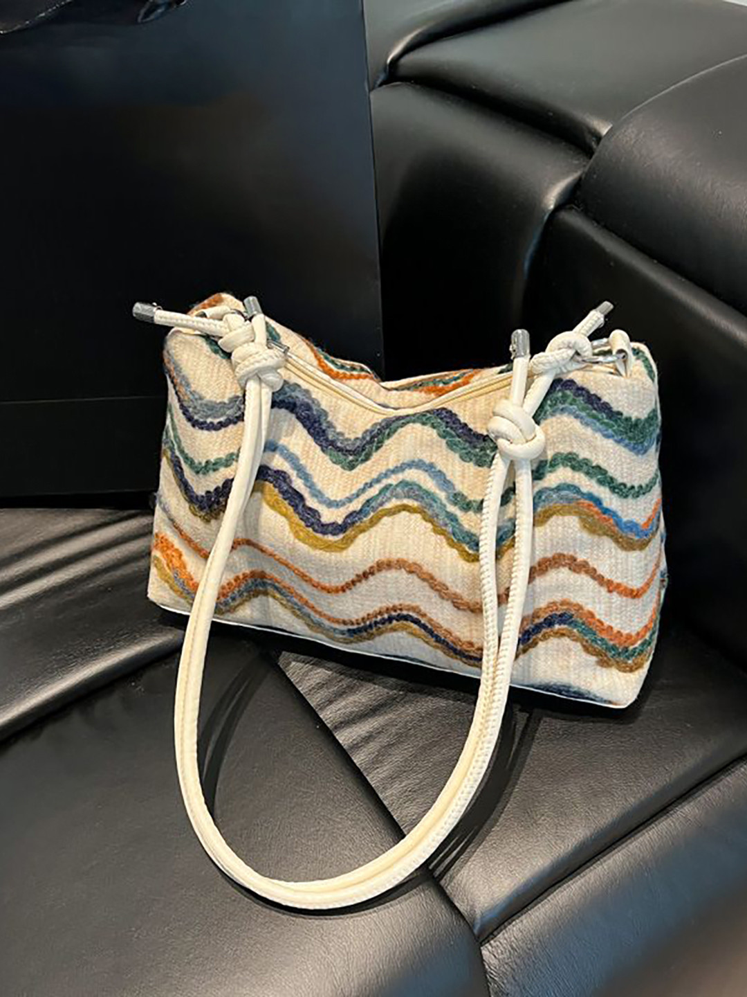 Buy StyleCast X Revolte Ethnic Motifs Printed Structured Sling Bag ...
