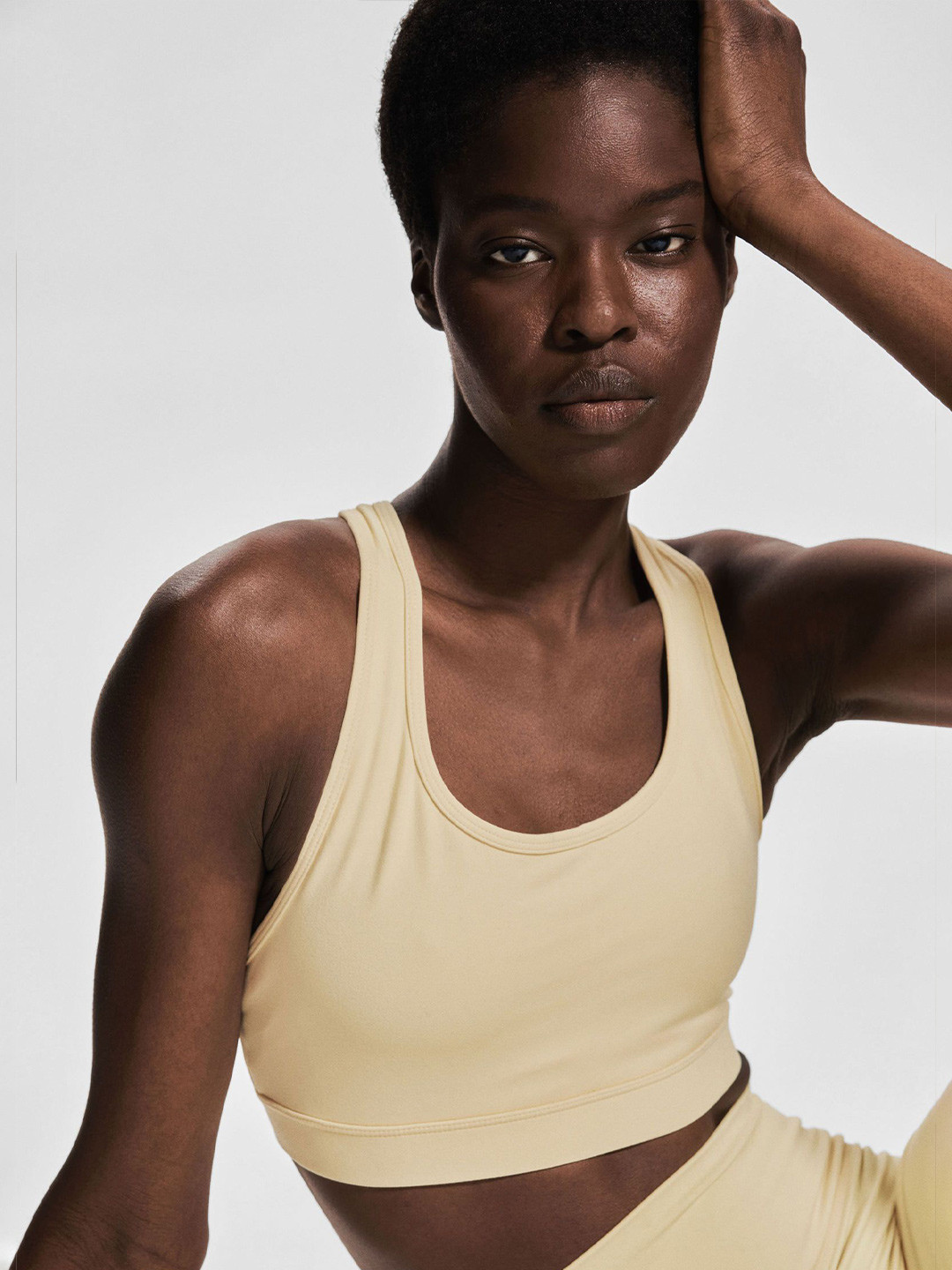 Buy H&M Medium Support Sports Bra With Soft Move - Bra for Women ...