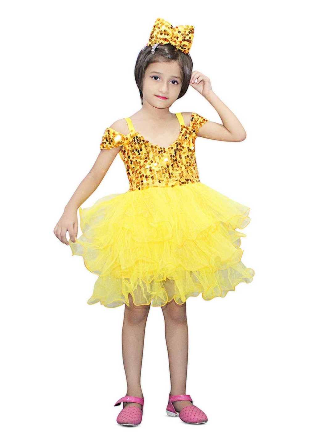 Buy Kaku Fancy Dresses Girls Western Dance Costume - Clothing Set for ...