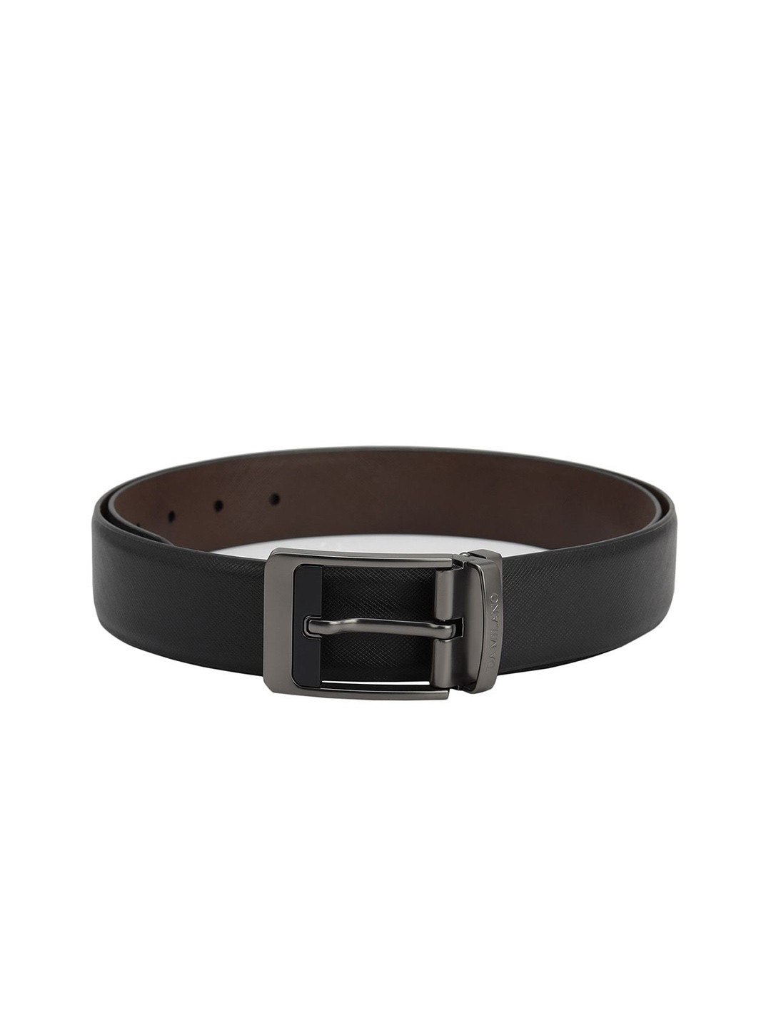Buy Da Milano Men Leather Reversible Formal Belt - Belts for Men ...
