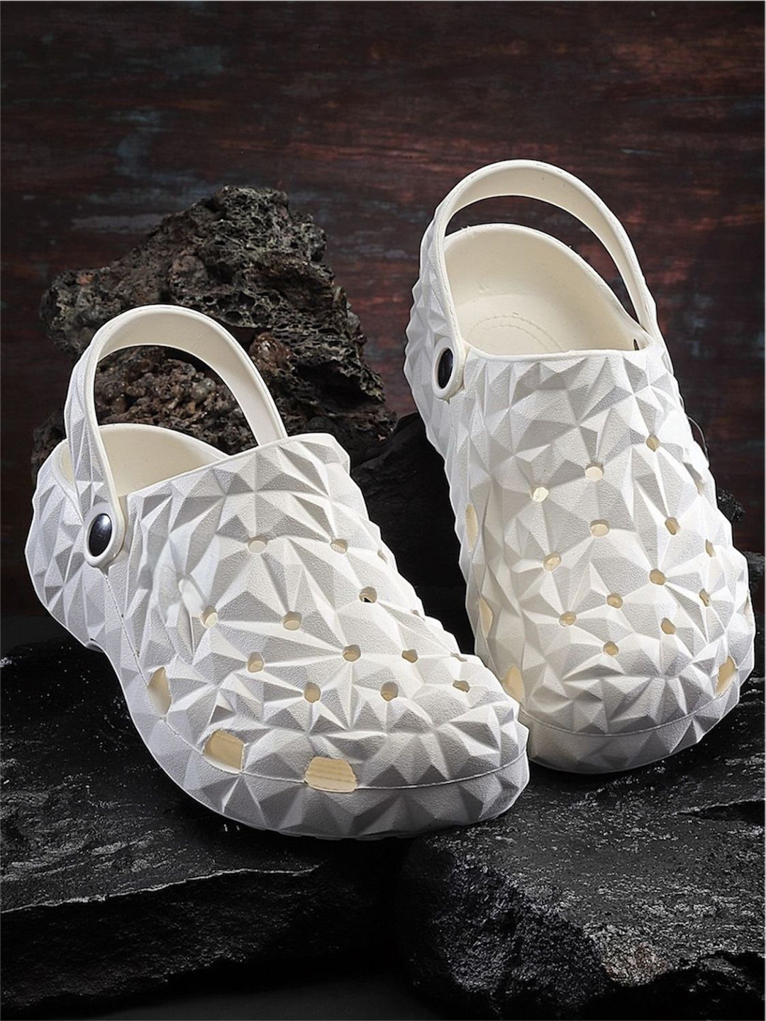 Buy COGS Men Rubber Self Design Clogs - Flip Flops for Men 33800507 ...