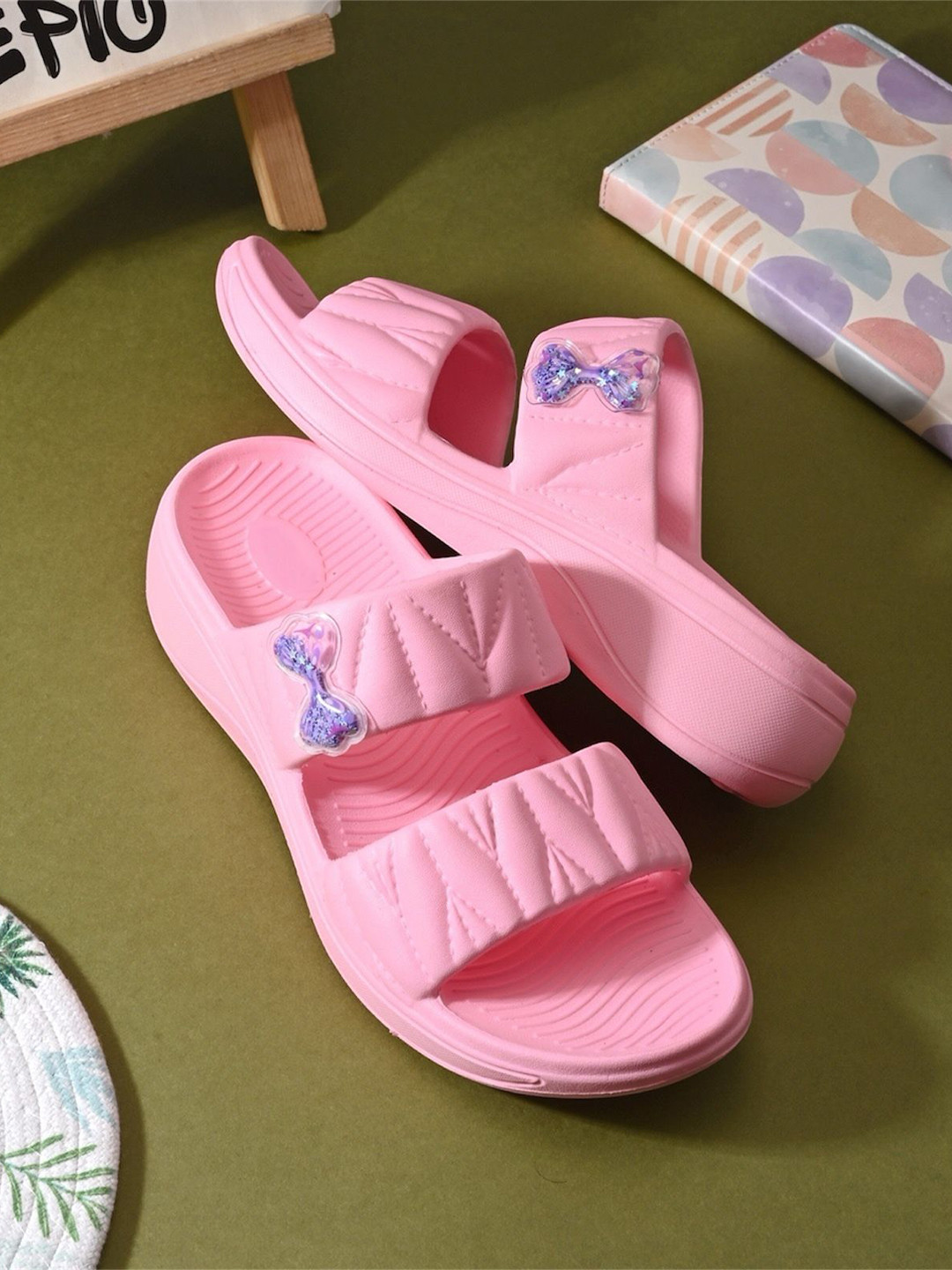 Buy COGS Women Solid Sliders - Flip Flops for Women 33838320 | Myntra