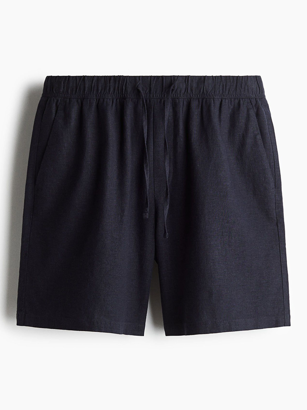 Buy H&M Relaxed Fit Linen Blend Shorts - Shorts for Men 33862454 | Myntra