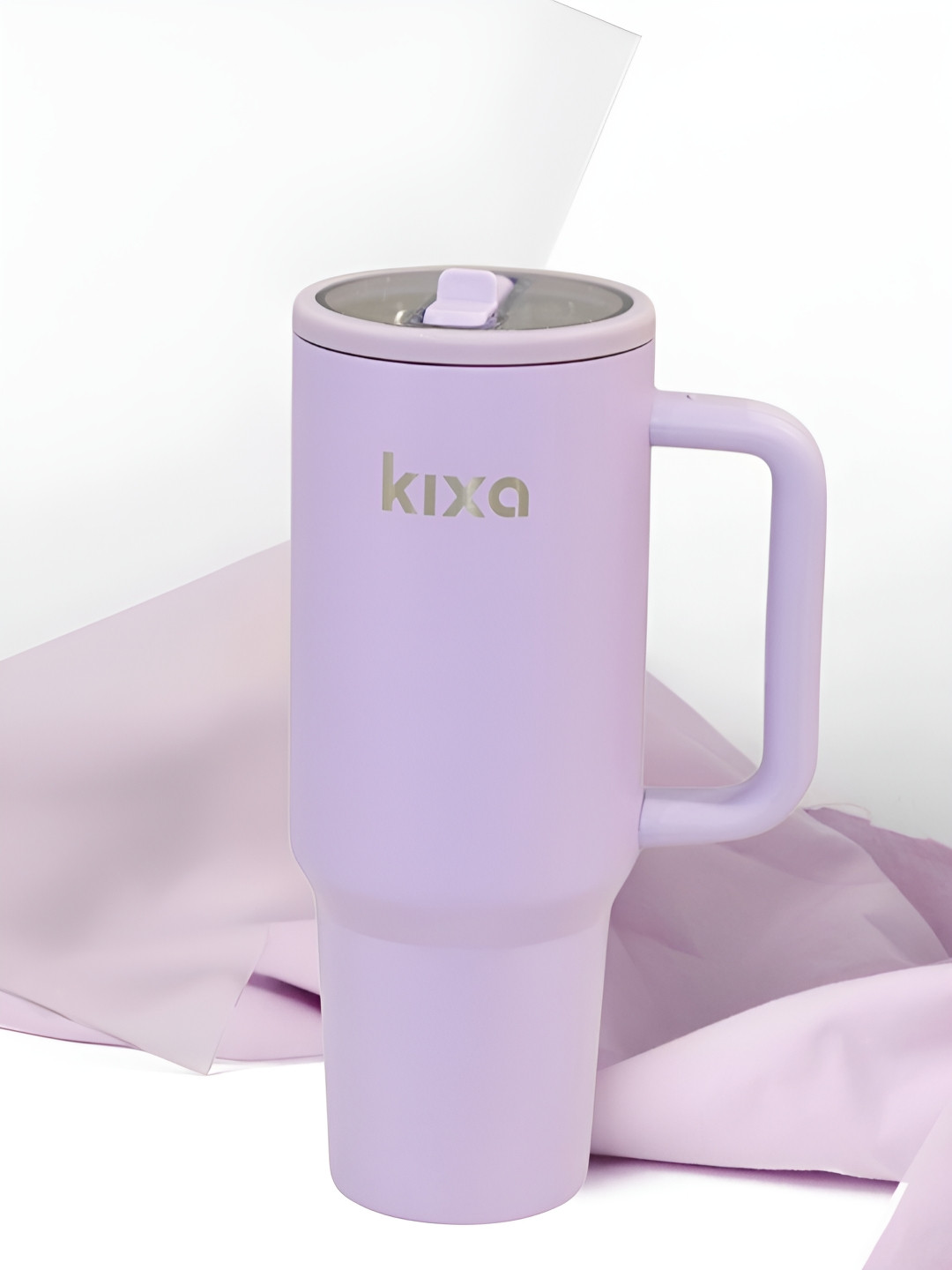 Buy Kixa Hydroflow Lilac Single Stainless Steel Solid Double Wall ...
