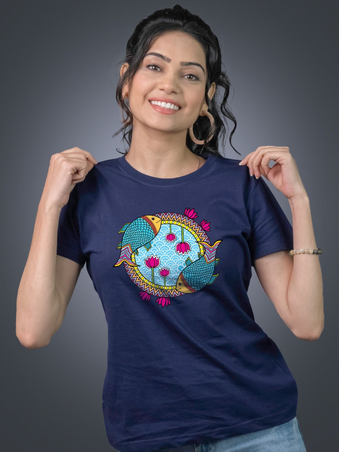 Buy Tedhi Medhi Family Women Printed T Shirt - Tshirts for Women ...