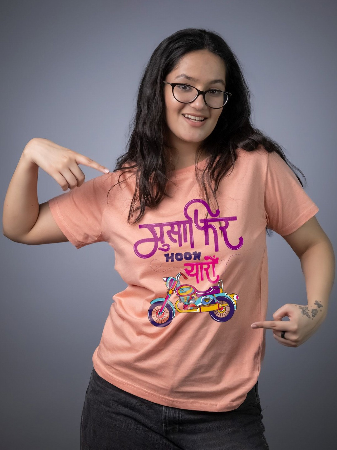 Buy Tedhi Medhi Family Women Printed T Shirt - Tshirts for Women ...