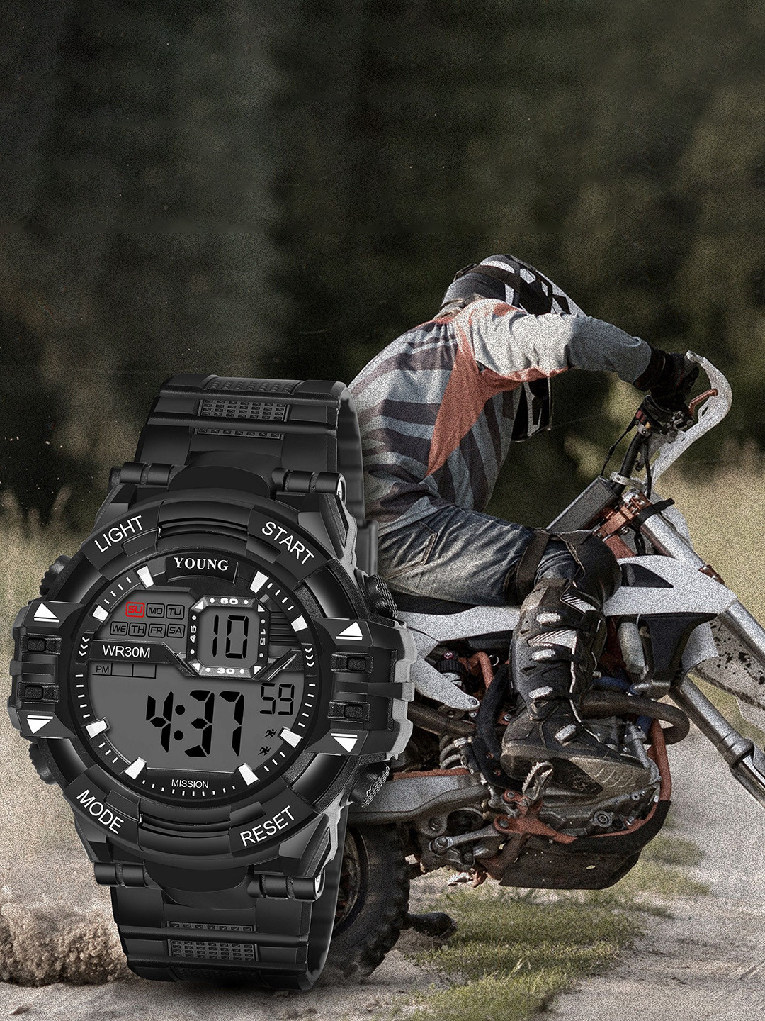 Buy Kool Kidz Unisex Kids Dial & Straps Digital Watch YM 711 SL ...