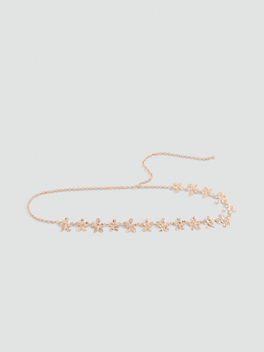 Buy MANGO Minimal Floral Design Necklace - Necklace And Chains for ...