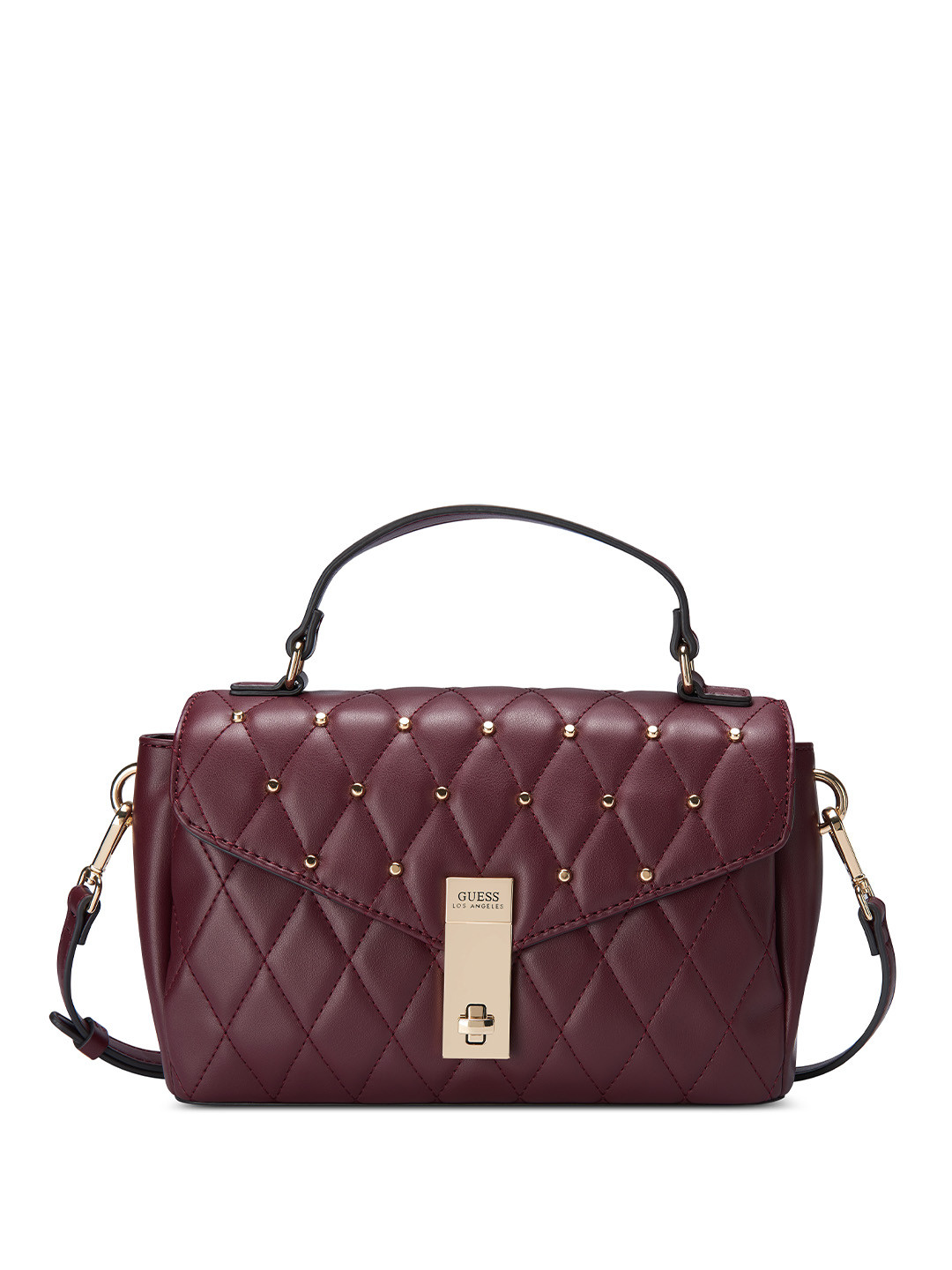 Buy GUESS Quilted Structured Satchel Bag - Handbags for Women 33853478 ...