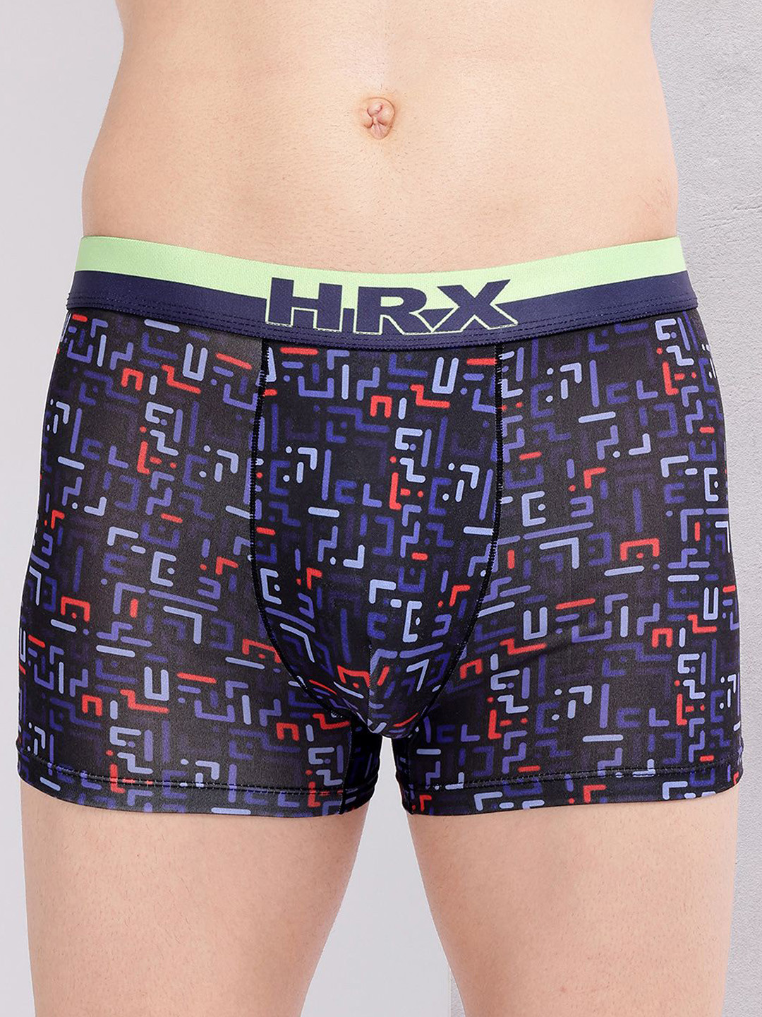 Buy HRX By Hrithik Roshan Pack Of 2 Printed Ultrasoft Trunk PACK 2 HTO ...