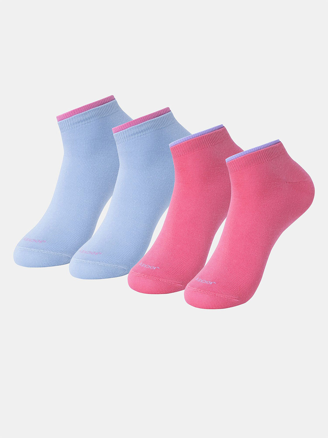 Buy Jockey Pack Of 2 Compact Cotton Stretch Solid Low Show Socks Stay ...