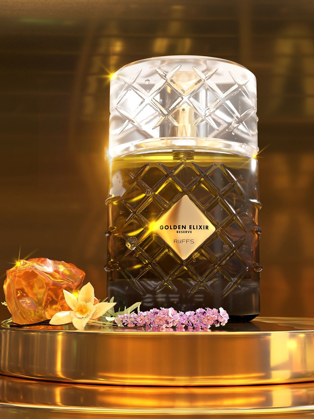 Buy RIIFFS Golden Elixir Long Lasting Extrait De Parfum 100 Ml ...