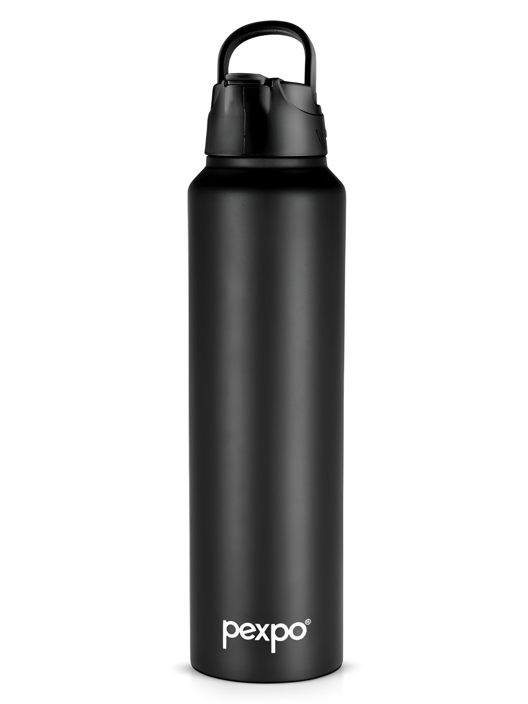 Buy Pexpo Chico Black Brand Logo Printed Stainless Steel Single Wall ...