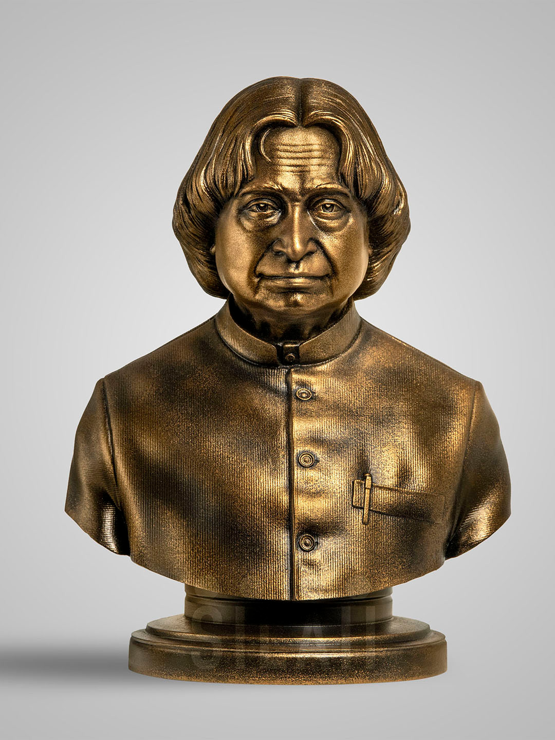 Buy SILAII Bronze Toned Dr. A.P.J Abdul Kalam Figurine Showpiece ...